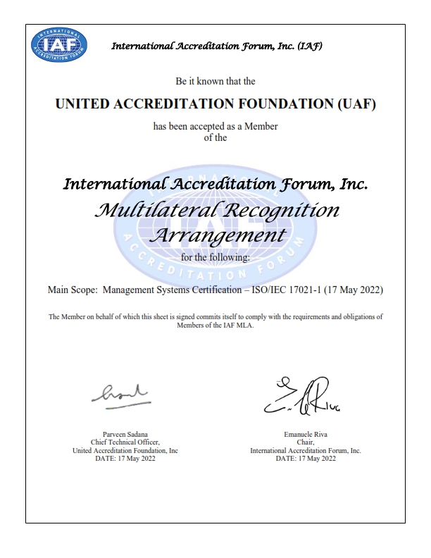 United Accreditation Foundation
